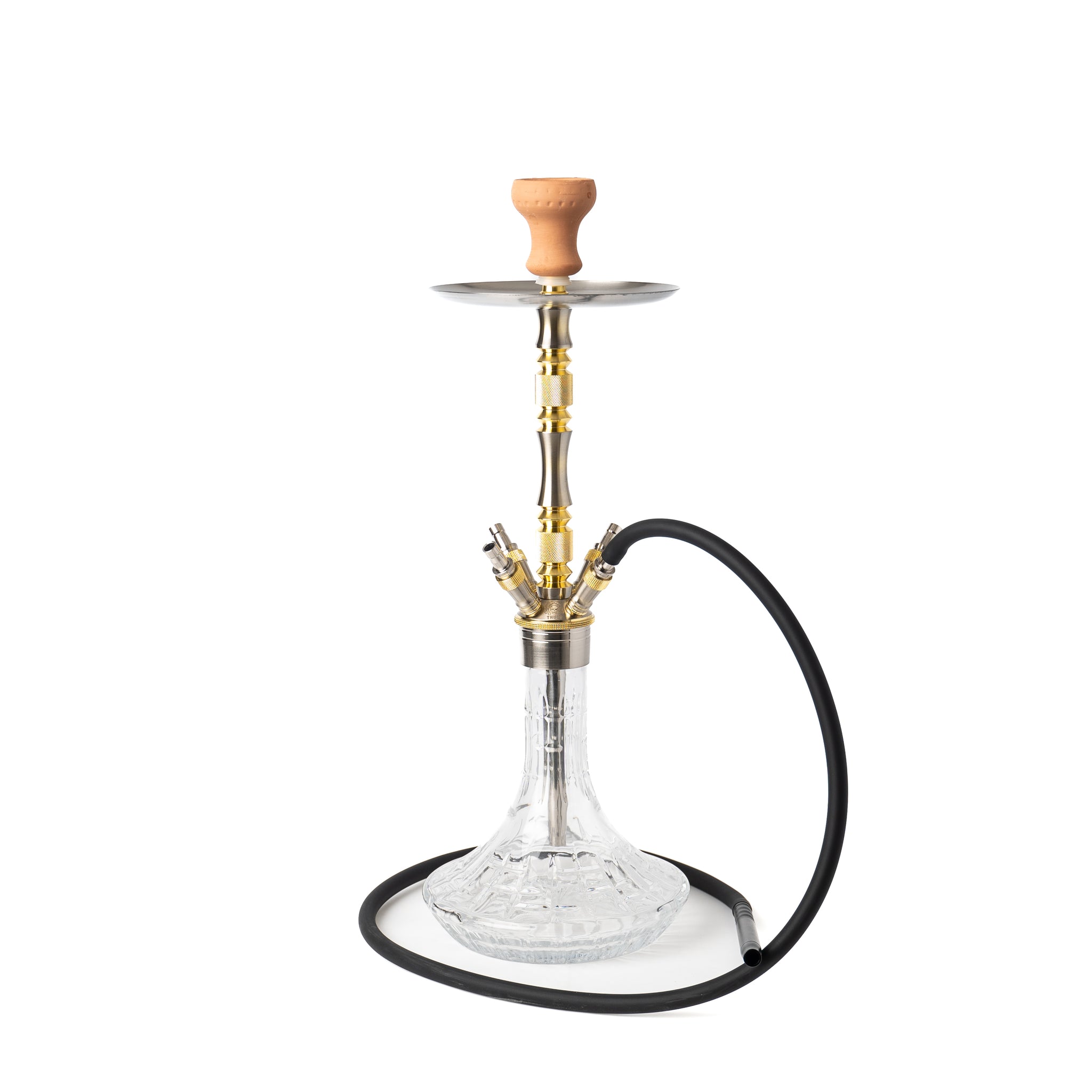 Buy Persian Hookah (4 Pipe) - Golden – shopdop.in