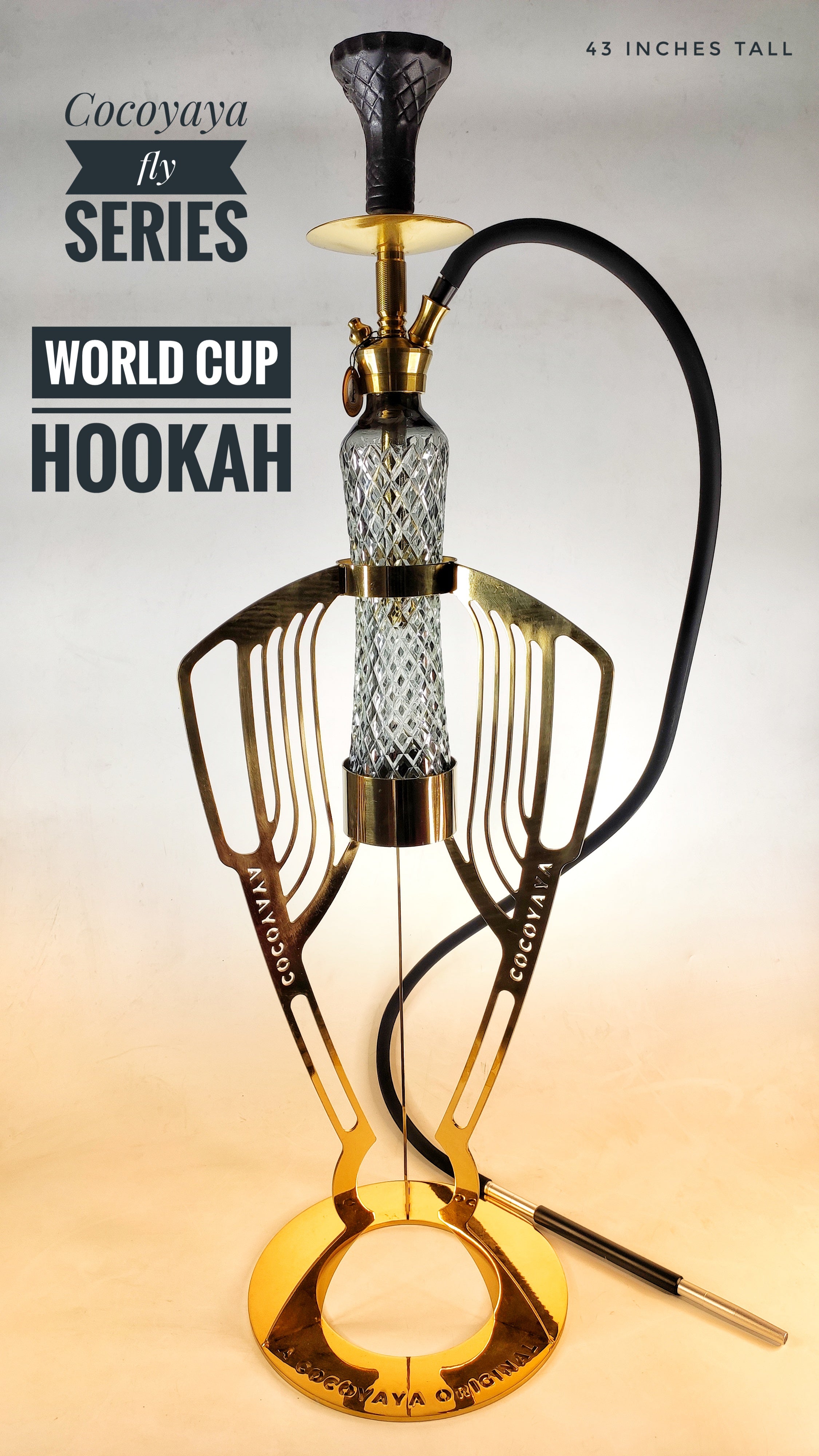 Buy COCOYAYA World Cup Long Hookah - Fly Series – shopdop.in